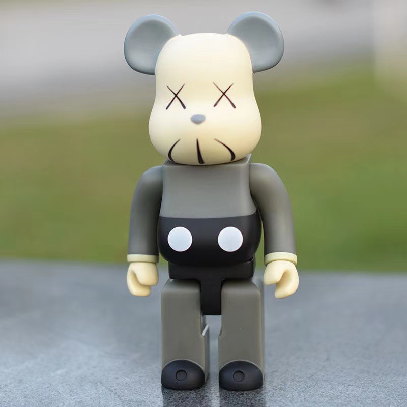 Bearbrick 200%&400% KAWS cross eye Fashion doll model toy โมเดลตุ๊กตา ...