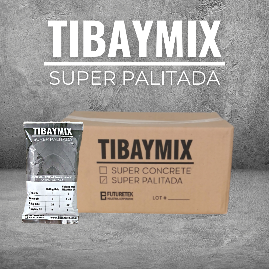 Box of TibayMix Super Palitada (50 sachets) Admixture/Superplasticizer ...