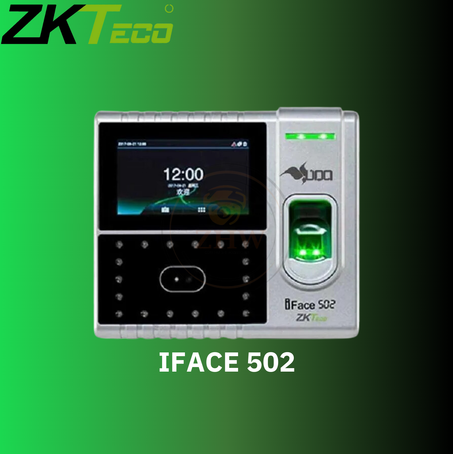 Zkteco IFACE 502 Biometric Face Fingerprint Time Attendance | Lazada PH