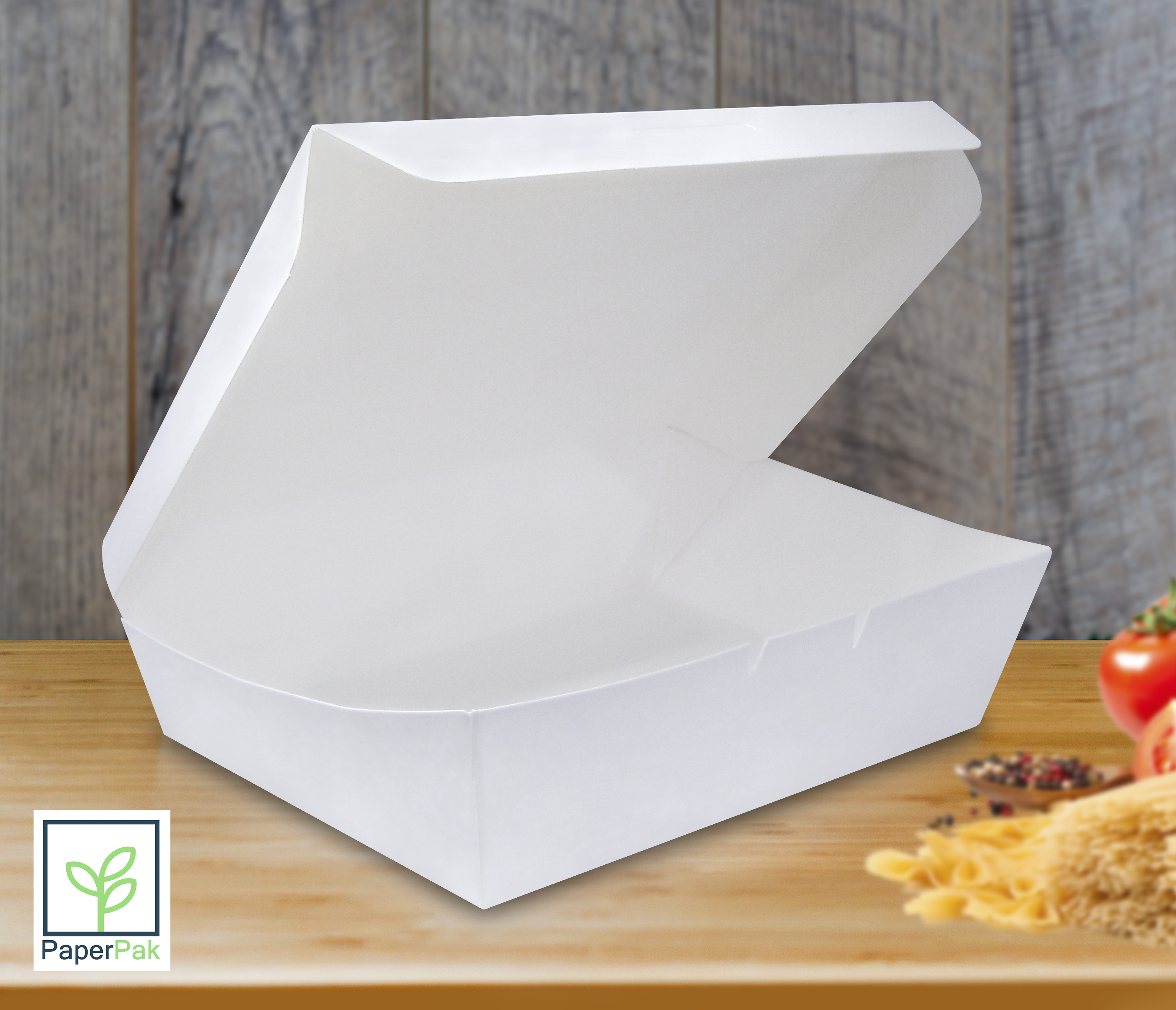 PaperPak Paper Meal Box Small Large Laminated | Lazada PH