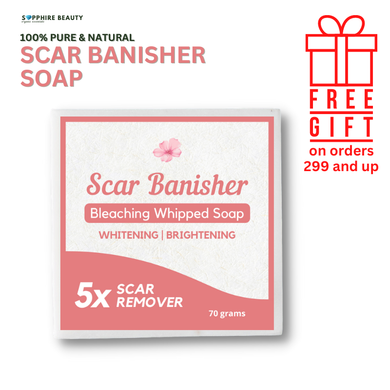 Sapphire Beauty Scar Banisher Soap 70g Bleaching Whipped Cream Scar ...