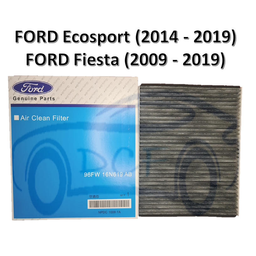 FORD CHARCOAL CABIN FILTER : FORD Ecosport (2014 - 2021) and FORD ...
