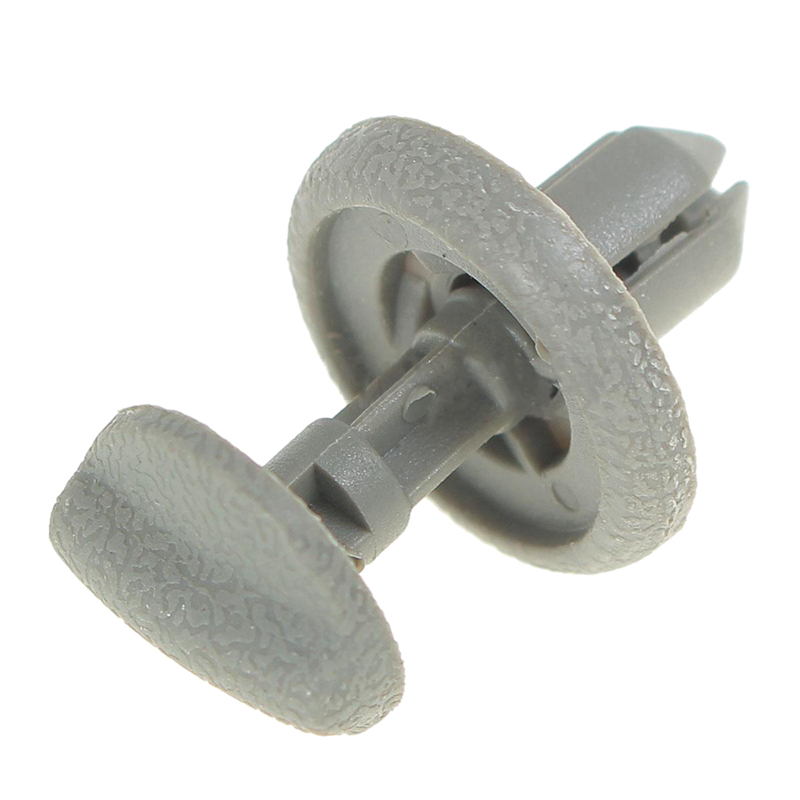 10 PCS Grey Plastic Parcel Shelf Clip Early Type End For Nissan Juke ...