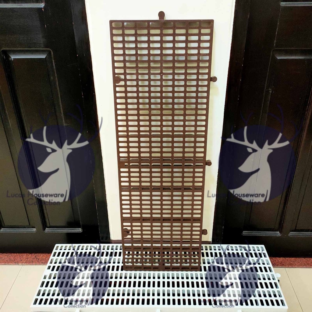 PLASTIC MATTING 1x3FT or 30x90cm DOG MATTING PIG MATTING CAGE CRATE ...