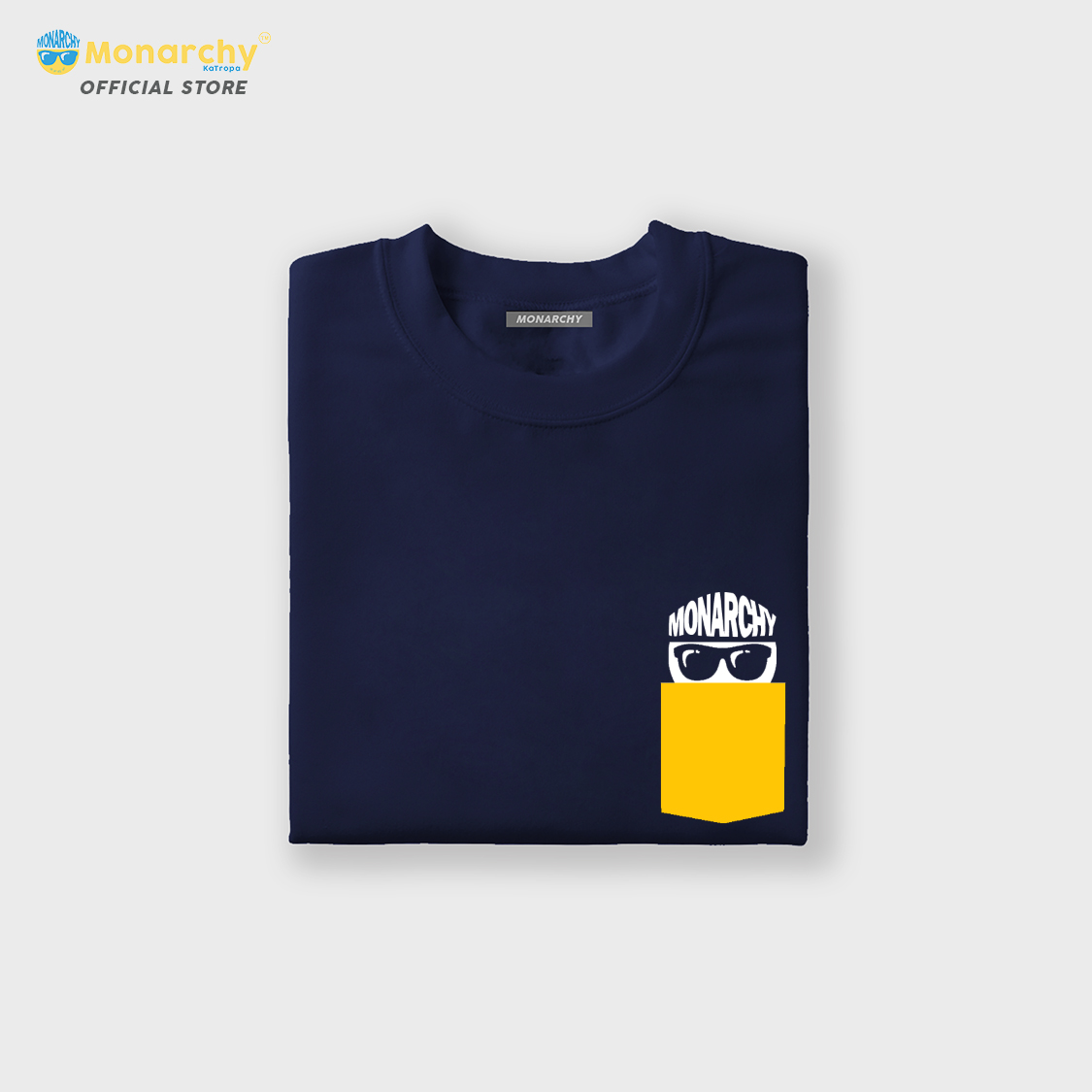 Monarchy Official Logo Pocket Tee for Men and Women | Lazada PH