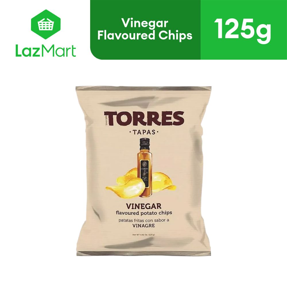 Torres Tapas Vinegar Flavoured Chips 125g | Lazada PH