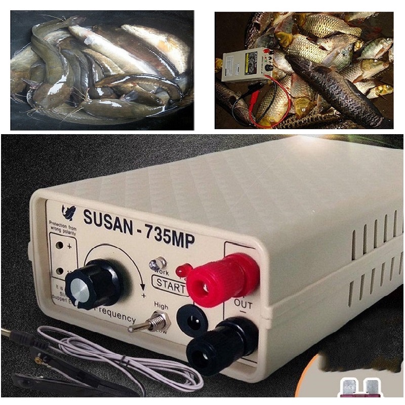 Electric Fishing Machine Ultrasonic Inverter Fish Shocker Stunner for ...