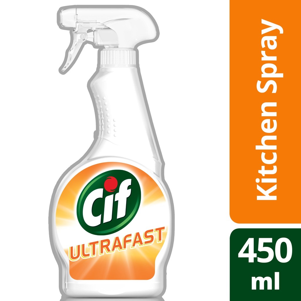 Cif Antibacterial Kitchen Spray Ultrafast 450ml | Lazada PH