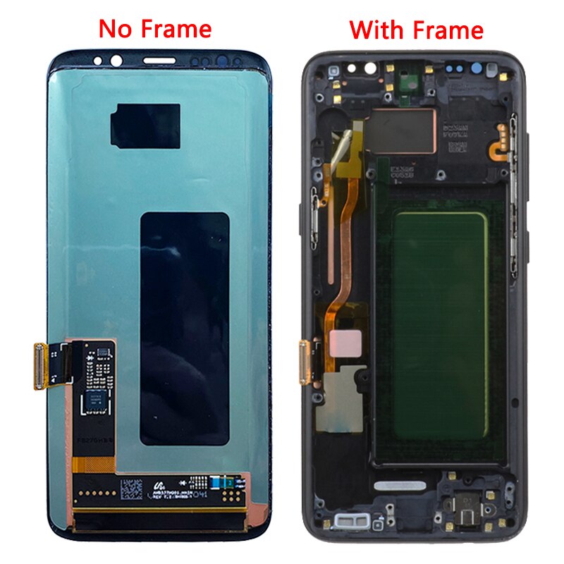 Original For Samsung Galaxy S8 LCD With Frame Super Amoled G950F G950U ...