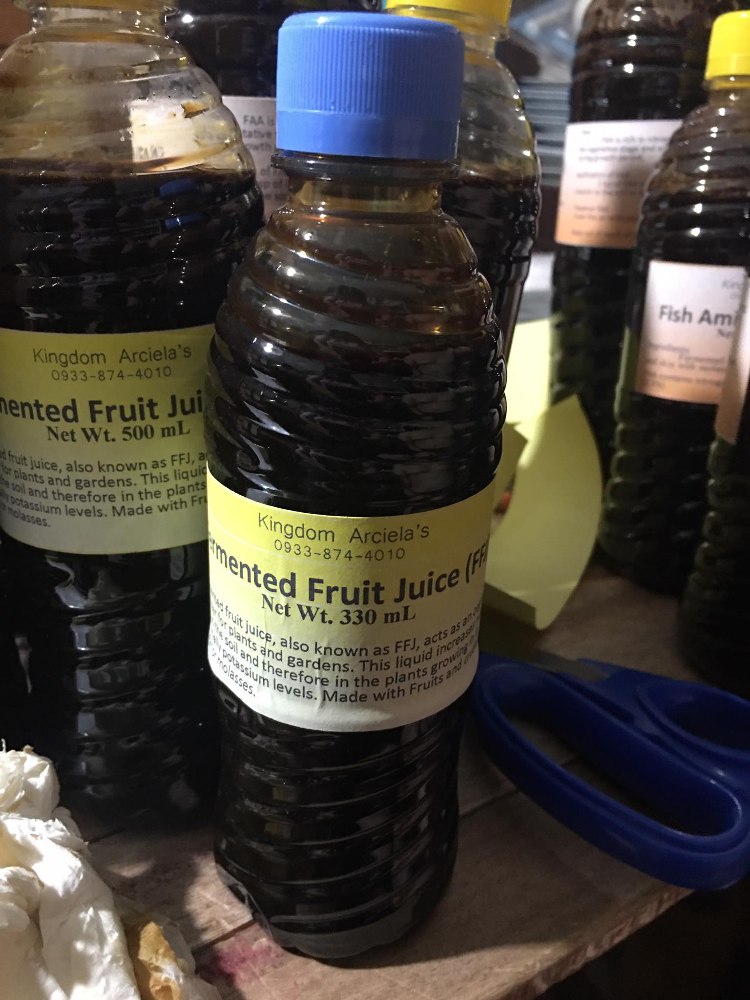 Fermented Fruit Juice 330 mL - FFJ Organic Fertilizer for Plants ...