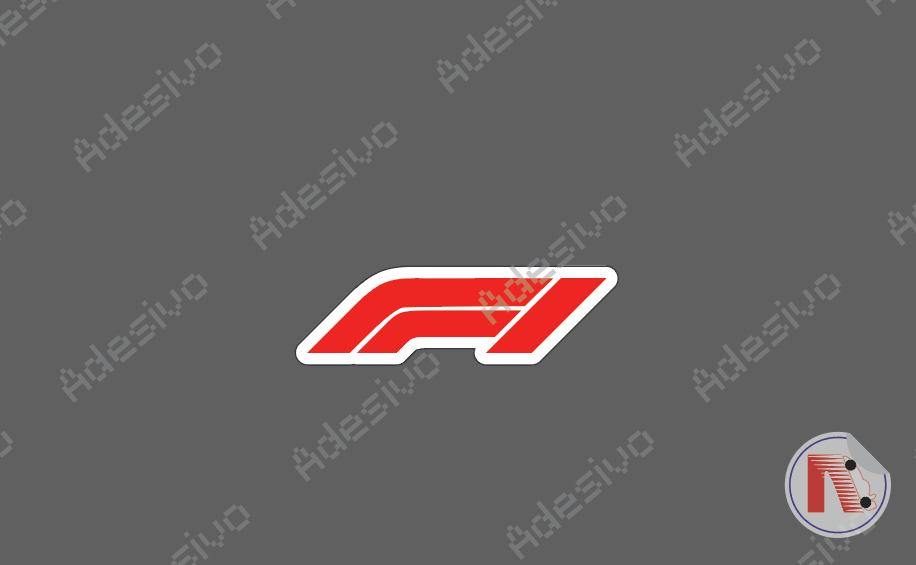 F1 Logo Sticker / 2' wide / MATTE / Waterproof / Scratchproof | Lazada PH