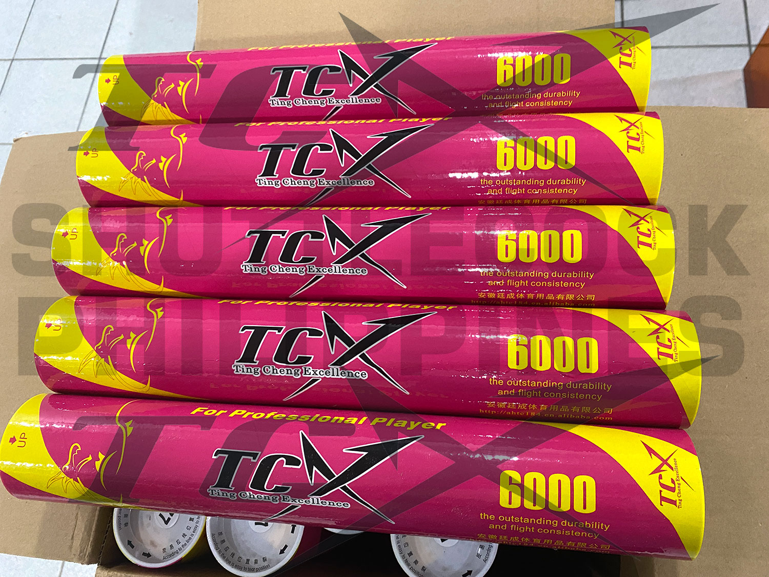 TCX 6000 Badminton Shuttlecock Goose Feather | Lazada PH