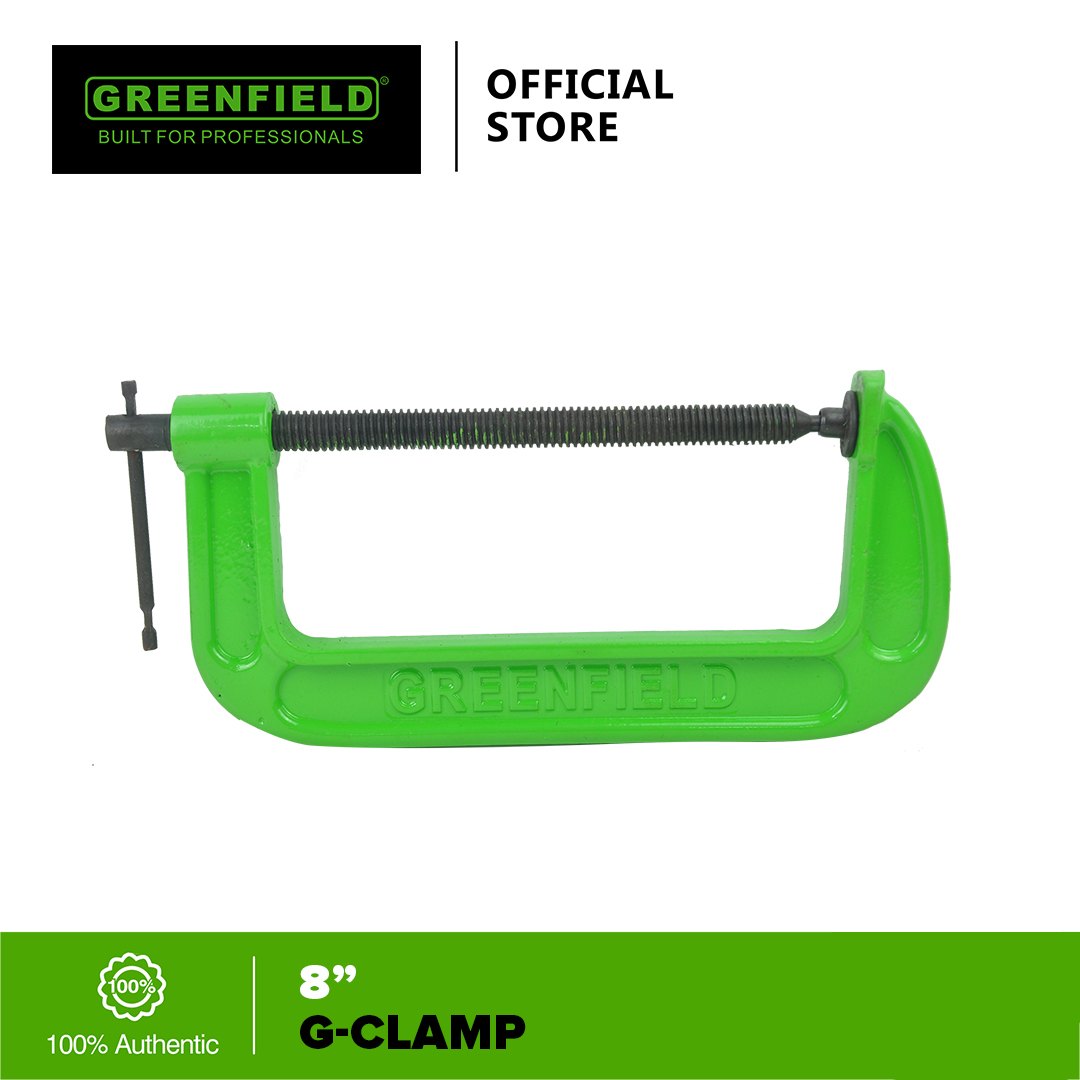 Greenfield G-Clamp 8" - Hand Tools | Lazada PH