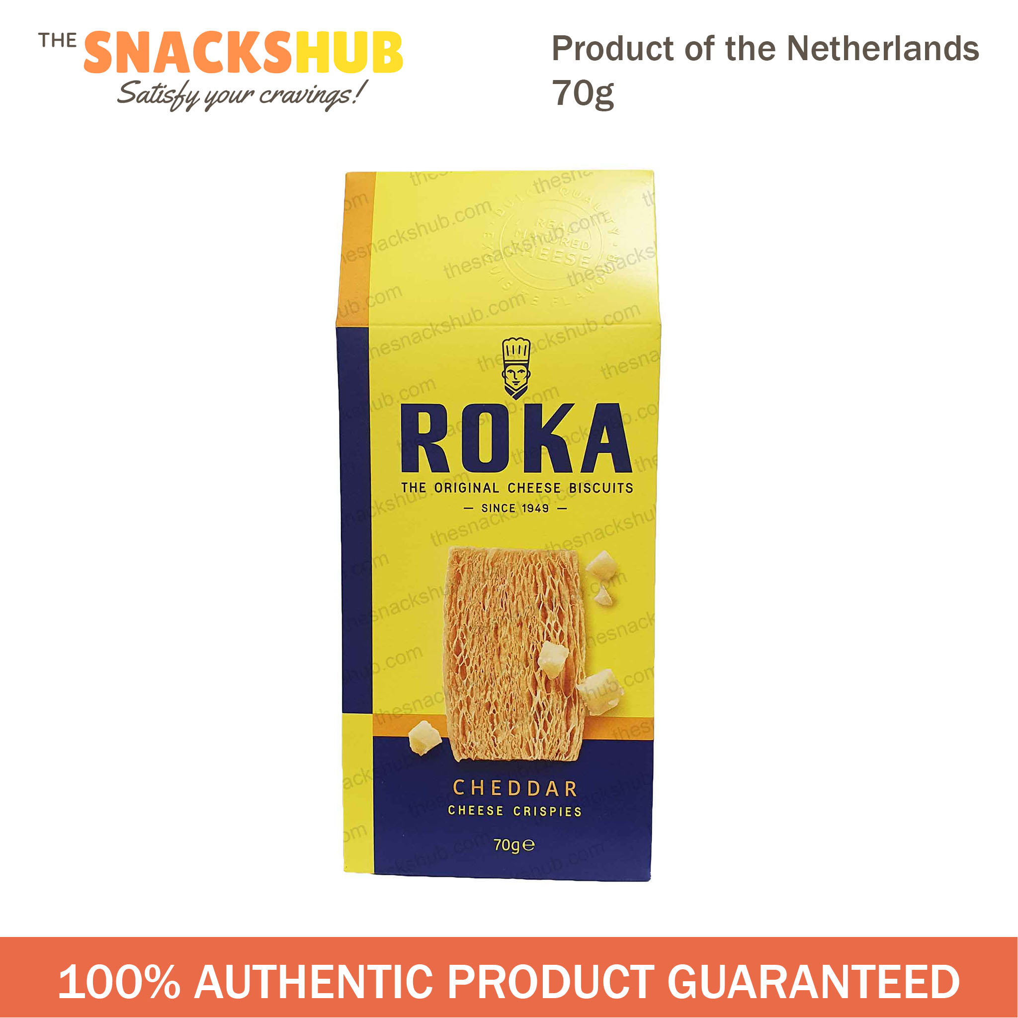 Authentic ROKA Cheddar Cheese Crispies, 70g | Lazada PH