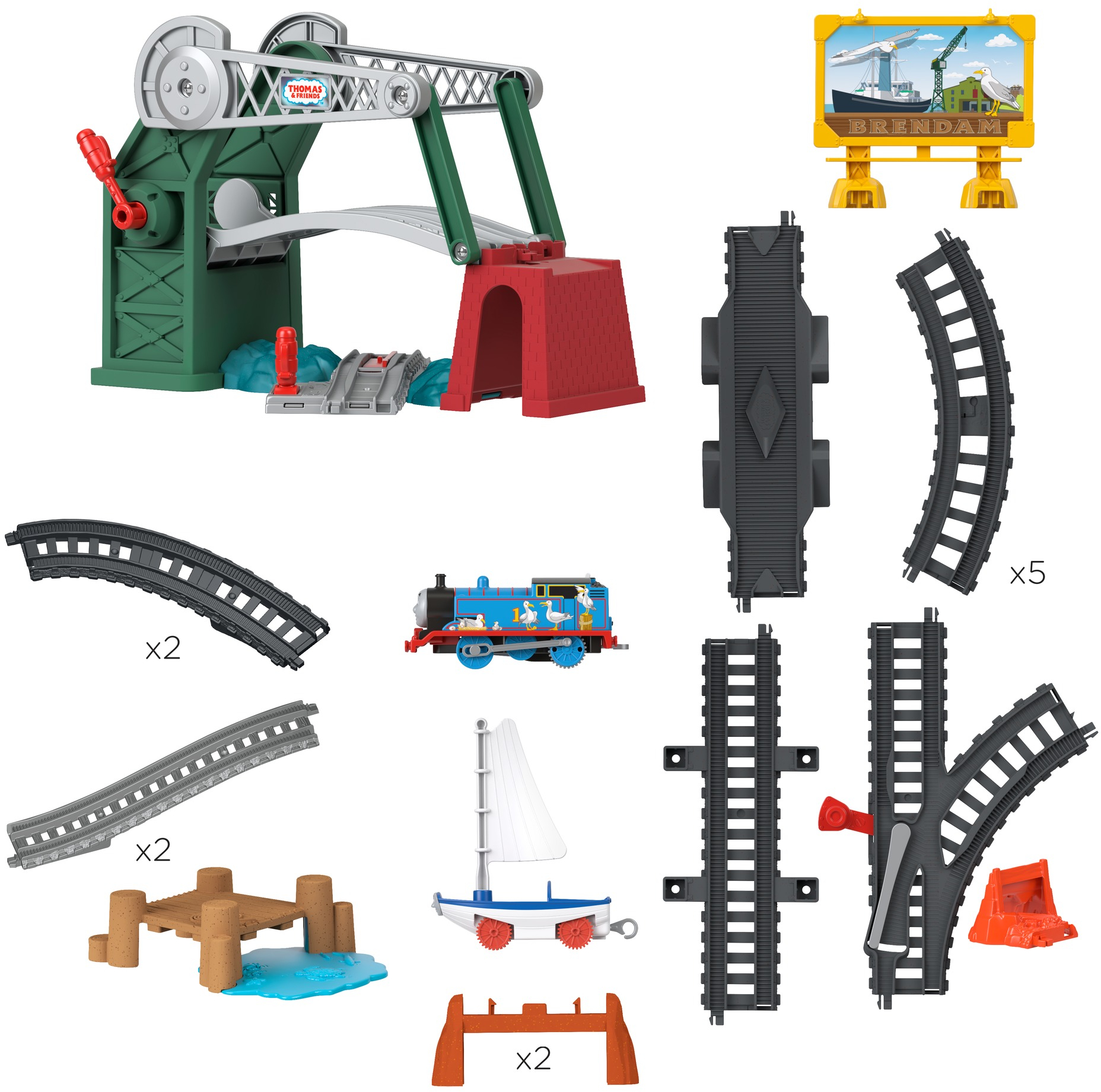Thomas & Friends Bridge Lift Thomas & Skiff | Lazada PH