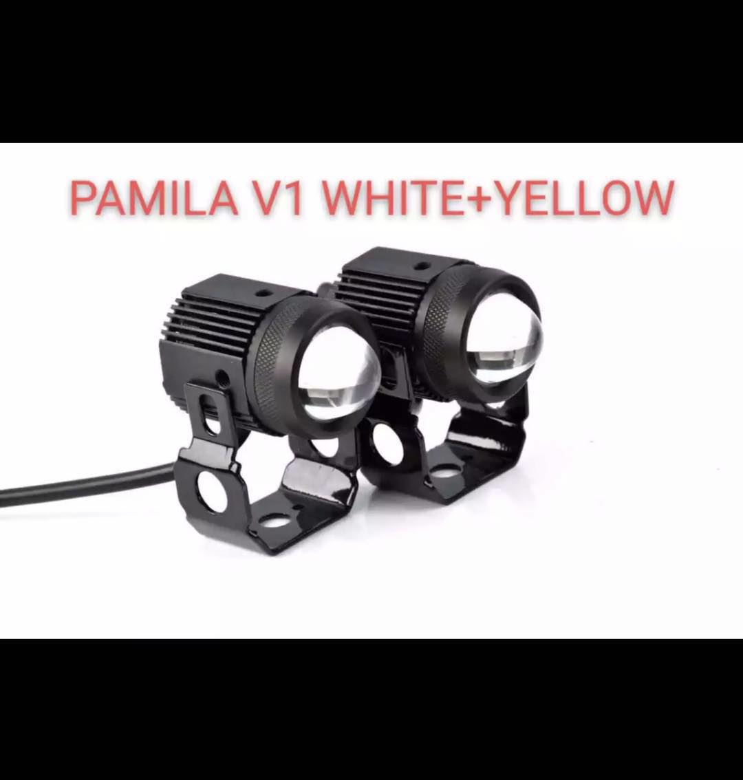 PAMILA MINI DRIVING LIGHT V1-WHITE YEELOW | Lazada PH