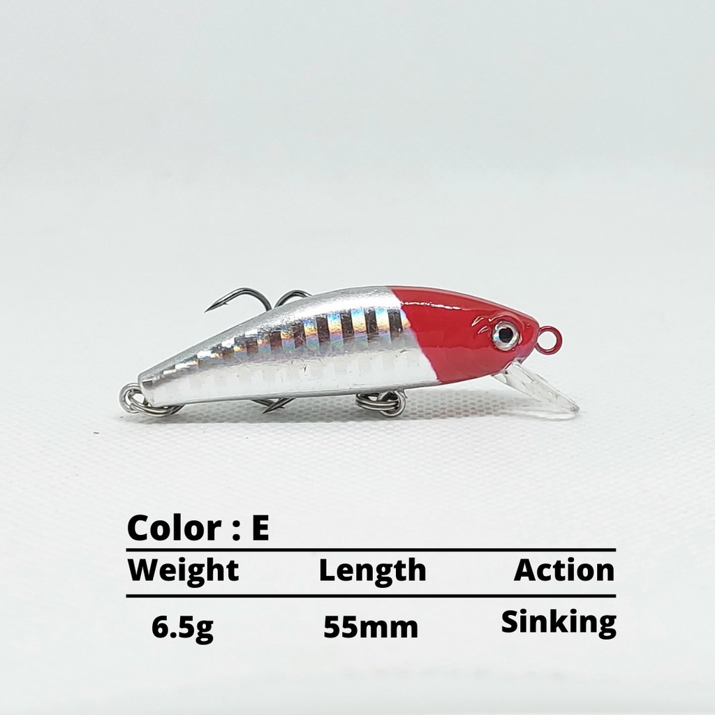 6.5g 55mm Budget Sinking Minnows | Lazada PH