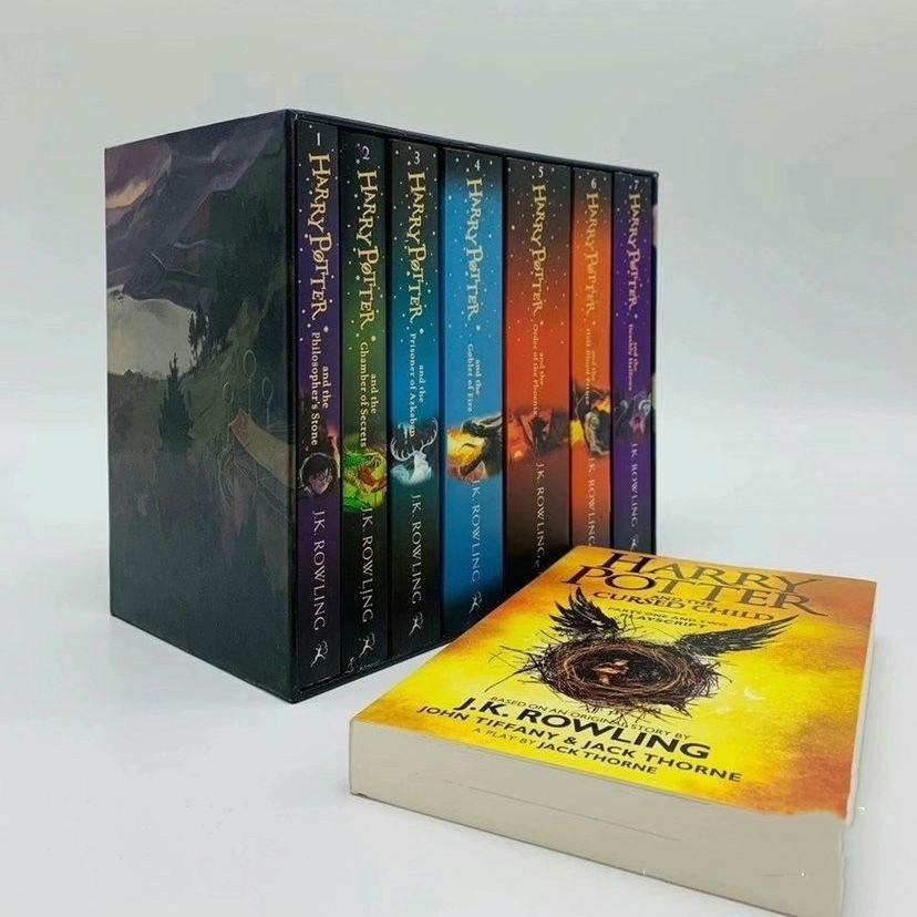 Harry Potter 8 Books For A Box Set Wonderful Fantasy Fairytale Story ...