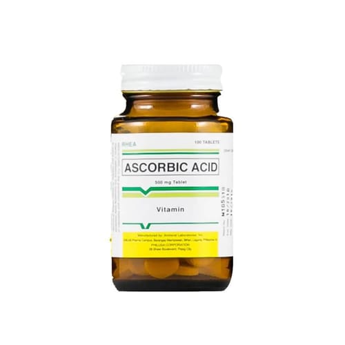 Rhea Ascorbic Acid Vitamin C (100 x 500mg) | Lazada PH