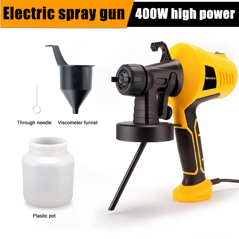 Bayee 550W Electric Paint Spray Gun 800ML Paint Zoom Spray Gun ...