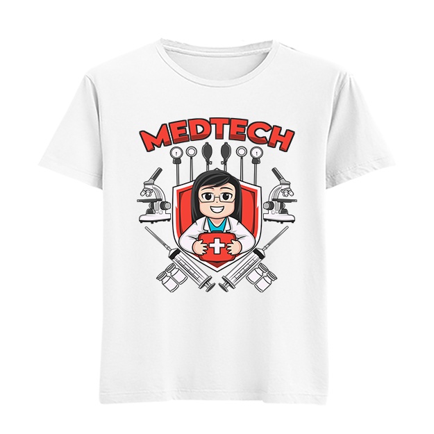 Printaco MedTech Medical Technologist Version 2 Polyester Shirt | Lazada PH