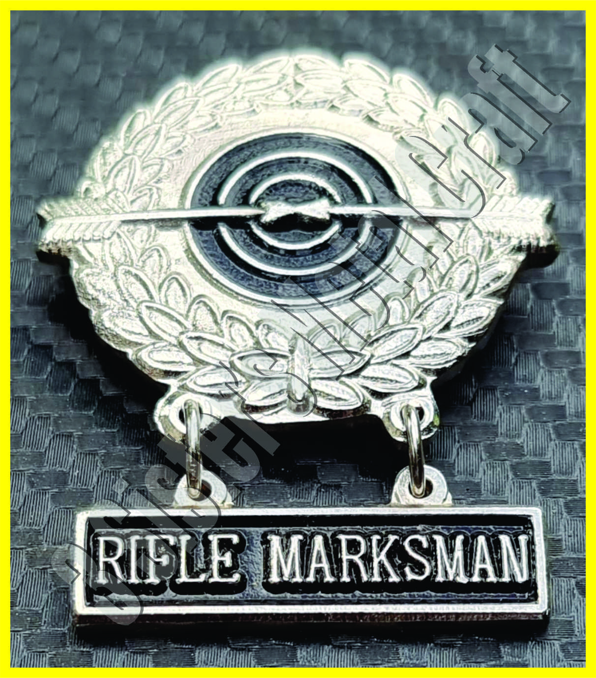 Rifle Marksman Pin - PNP , Silver plated | Lazada PH