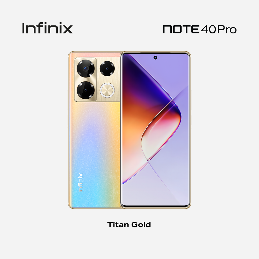 Infinix NOTE 40 Pro, (up to 16GB [8+256], MediaTek Helio G99 Ultimate (1 Year Local Warranty ...