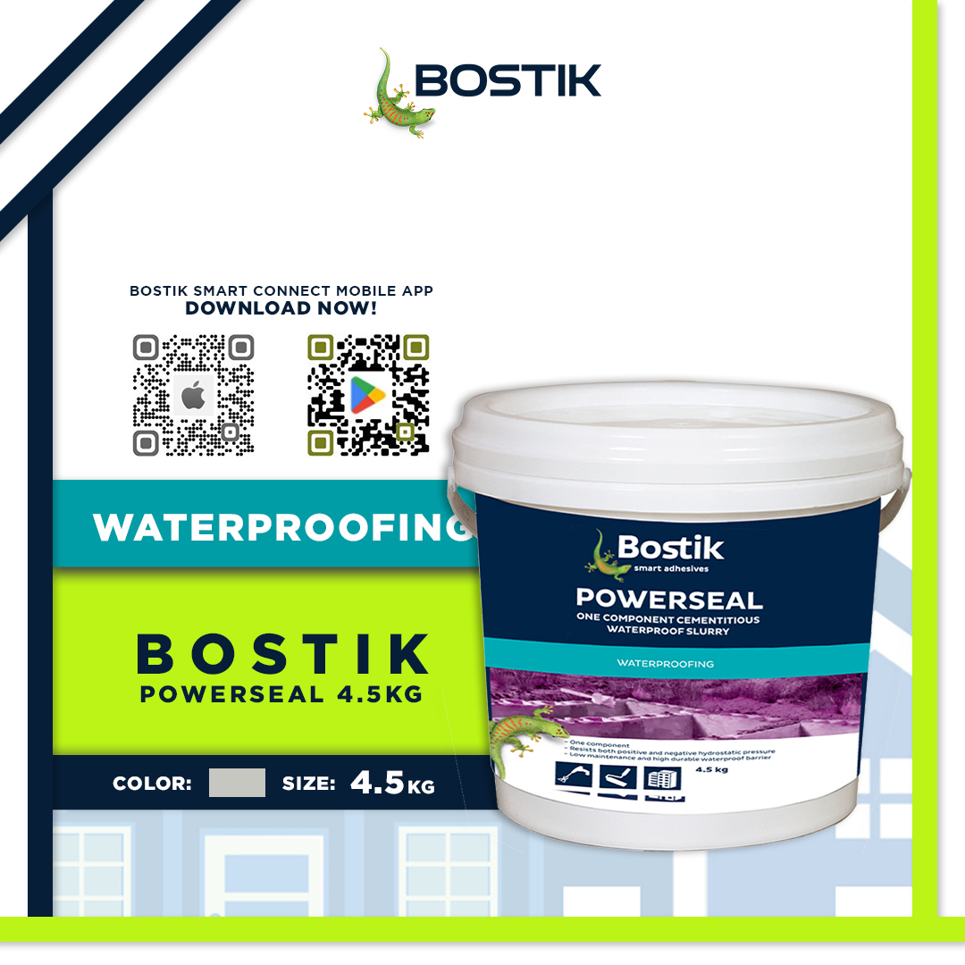 BOSTIK Powerseal Concrete-based One-Component Waterproofing Coating for ...