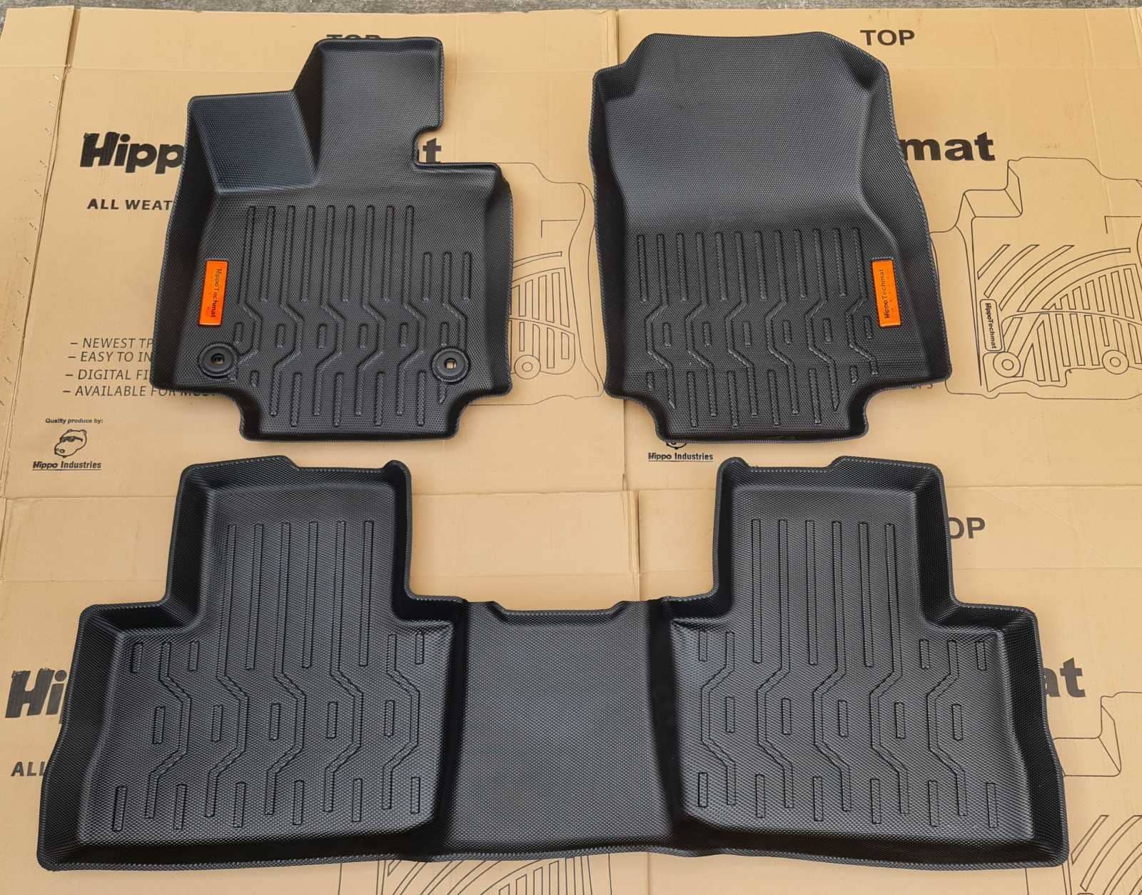 Toyota RAV 4 2019-2023 Basic Hippo Techmat Deep Dish Matting ( 1st- 2nd ...