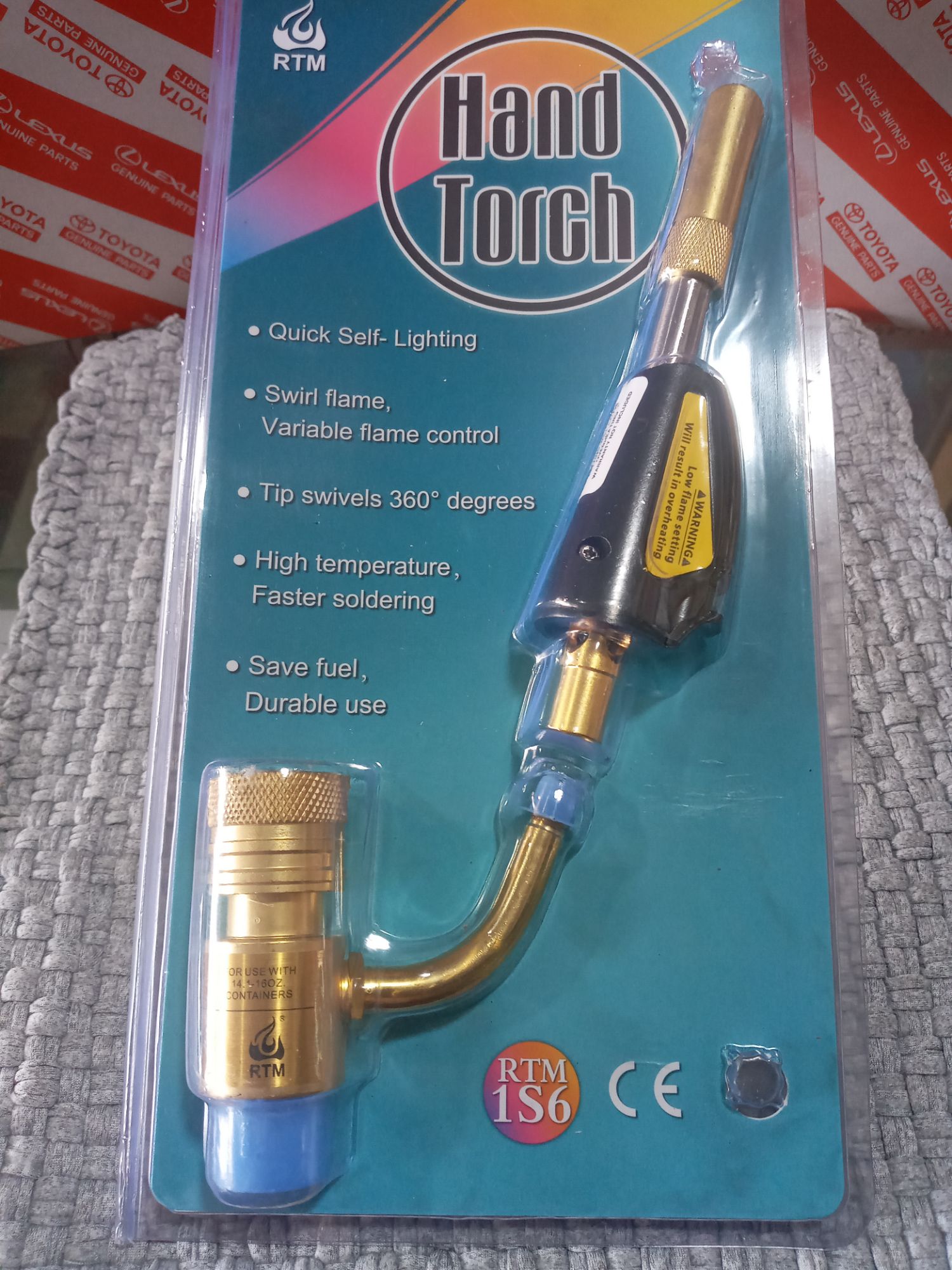 RTM and ECQ Hand Torch with Igniter for Map Gas | Lazada PH