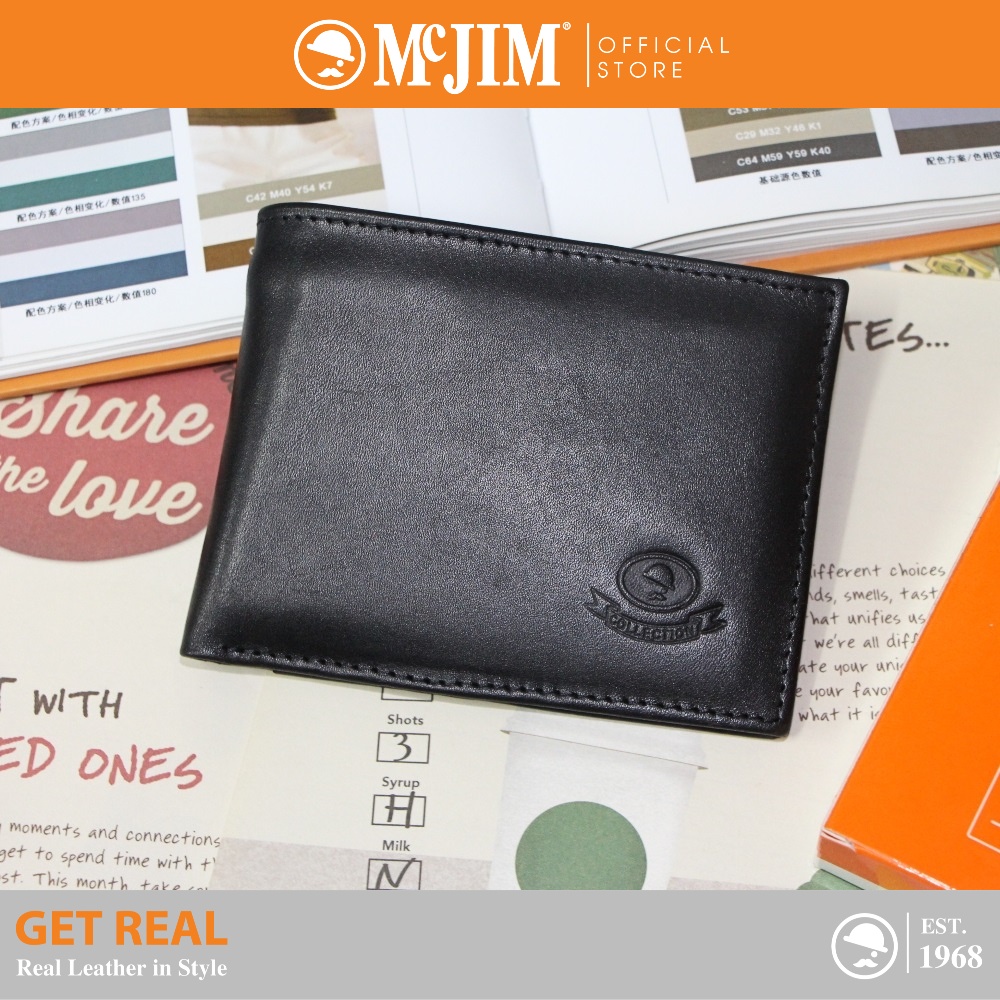 McJim Leather Billfold Wallet | Lazada PH