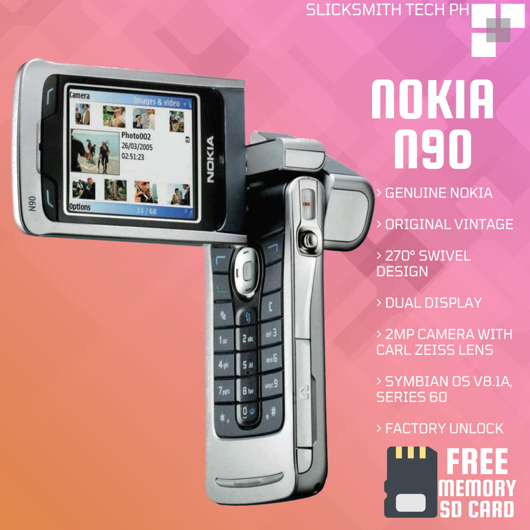 Original Nokia N90 Factory Unlock | Rare Vintage Phone | Lazada PH