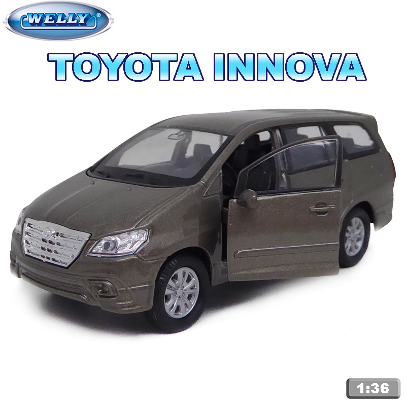 Welly 136 Toyota Innova Diecast Collectible Model Car Raion Boys Toys ...