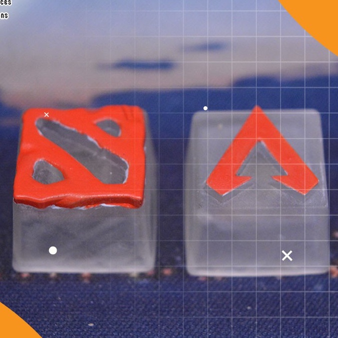 popular Dota 2 , Apex Legends Artisan Resin Keycap Mechanical Keyboard ...