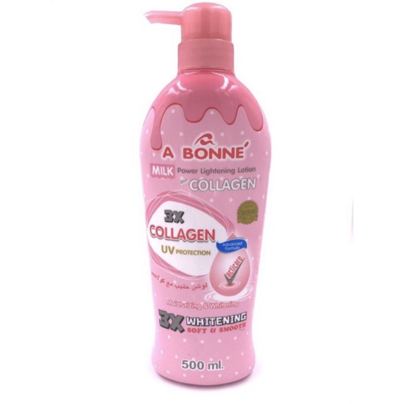 ORIGINAL PINK ABONE LOTION DOUBLE COLLAGEN 500ml | Lazada PH