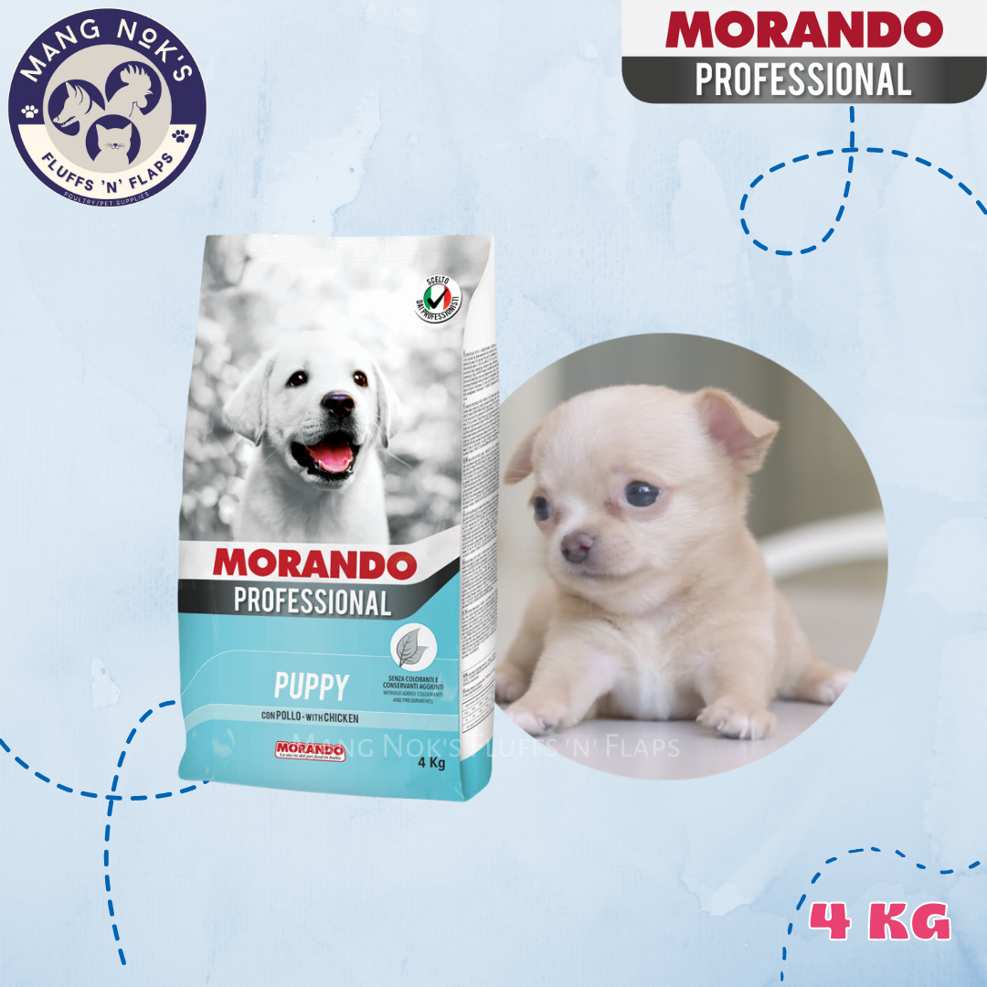 MORANDO Professional Puppy with Chicken 4kg | Lazada PH