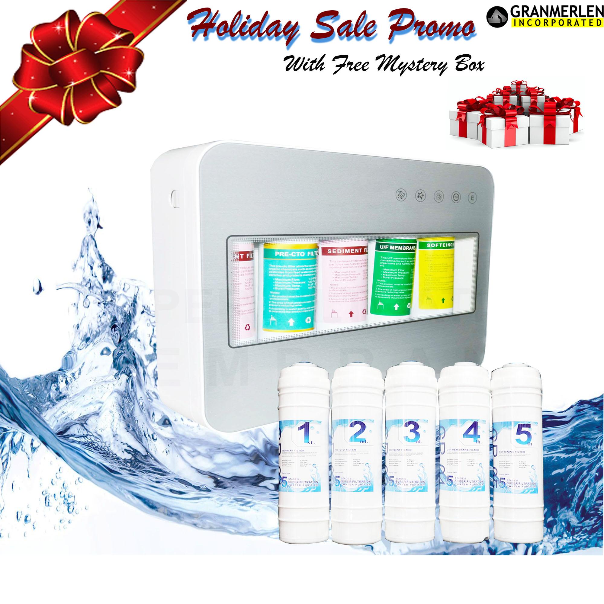 5 STAGE'S ULTRA MEMBRANE PACKAGE INCLUDING 5 STAGES WATER FILTER ...