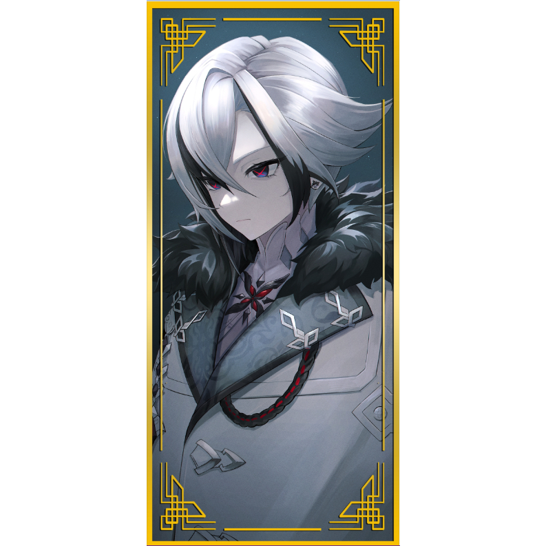 Genshin Impact: Arlecchino [ EYE SLAP & POTRAIT CARD STICKER ...