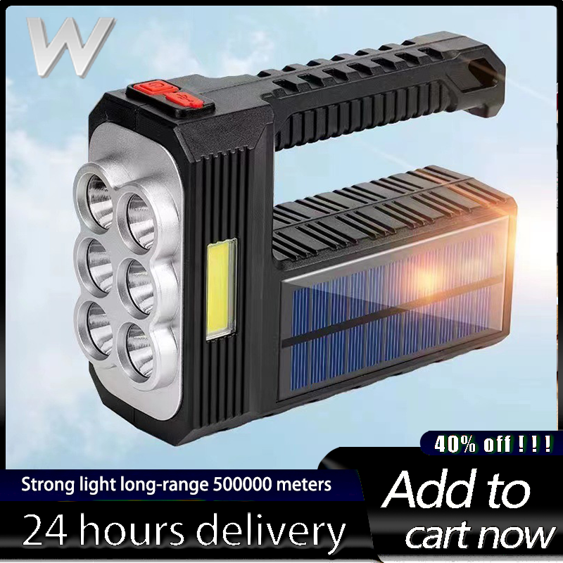 Flashlight rechargeable flash light heavyduty military waterproof ...