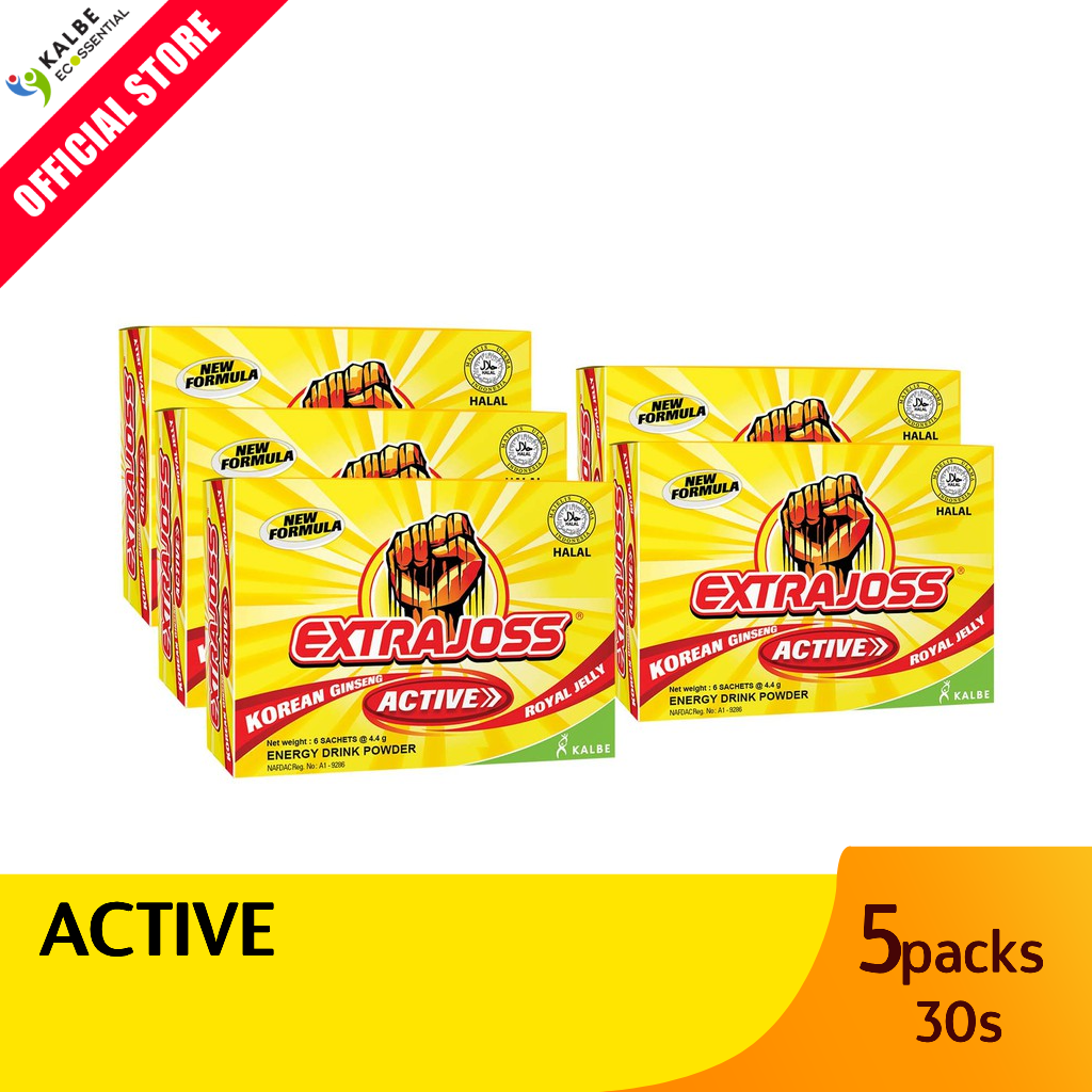 Extra Joss Energy Drink 5 Packs (30 Sachets) | Lazada PH