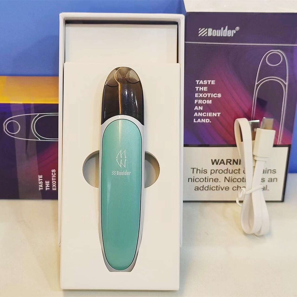 HOT Ready to use Boulder e vape smoke original set complete with pods ...