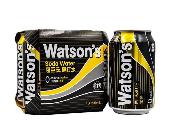 Watson's Soda Water & Ginger Ale (4 X 330ml) | Lazada PH