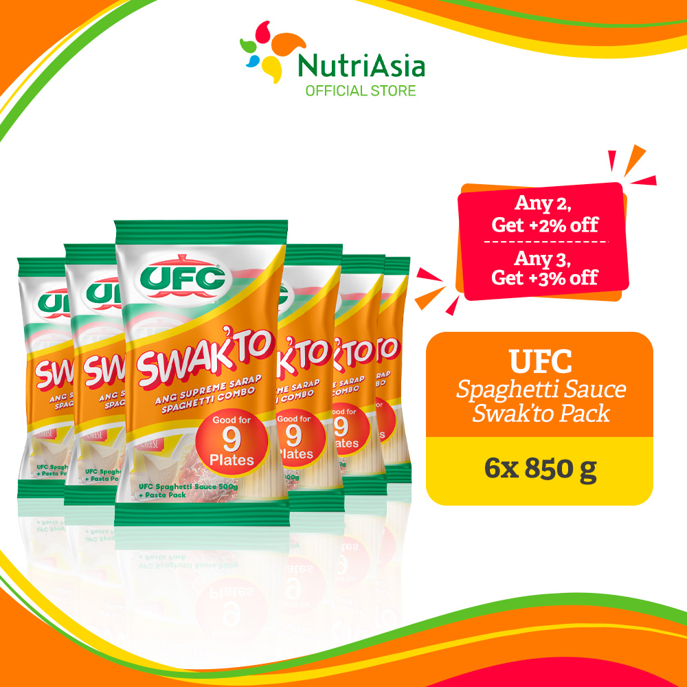 UFC Spaghetti Sauce Swak'to Pack Bundle of 6 | Lazada PH