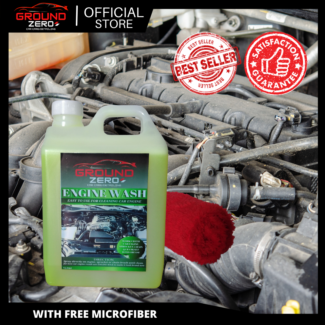 016 Ground zero car care Engine wash Premium Degreaser 1L cleaning ...