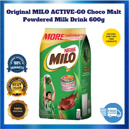 Original MILO ACTIVE-GO Choco Malt Powdered Milk Drink 600g | Lazada PH