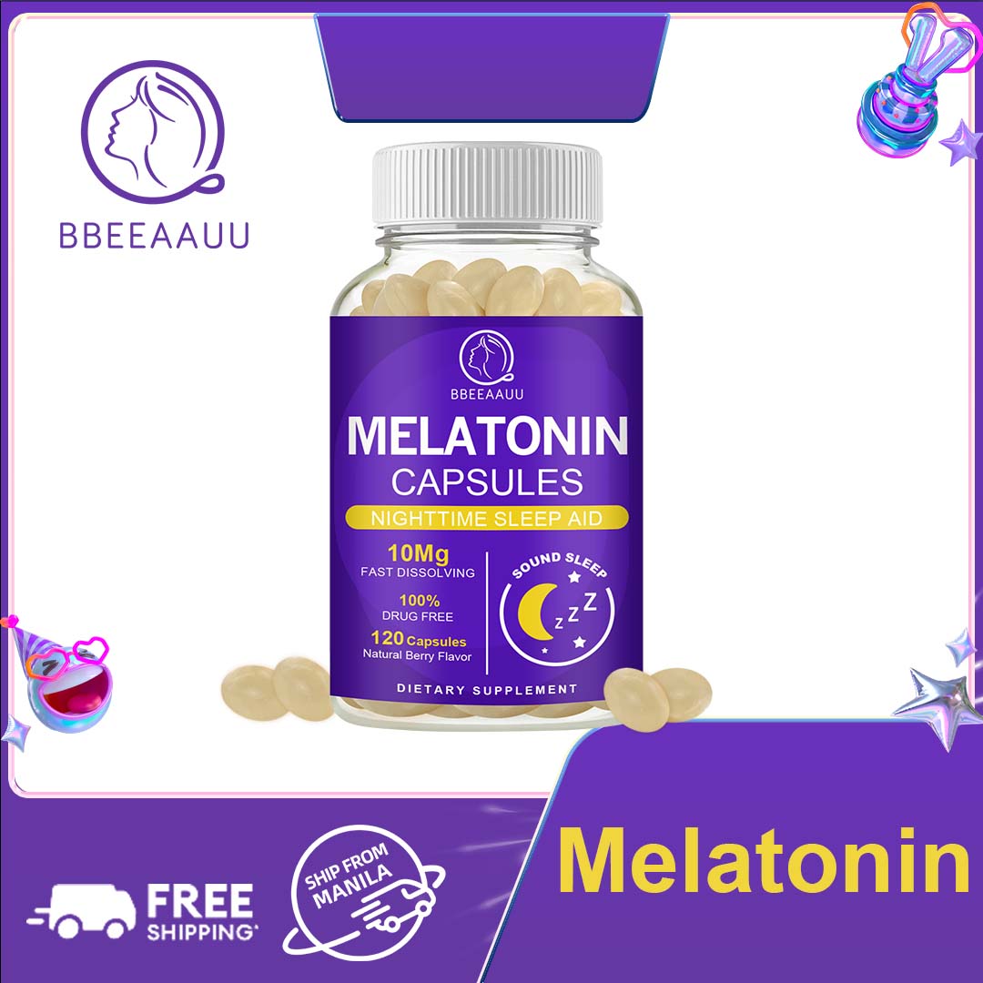 BBEEEAAU Melatonin For Sleep Adults 10mg Dietary Supplement Improve ...