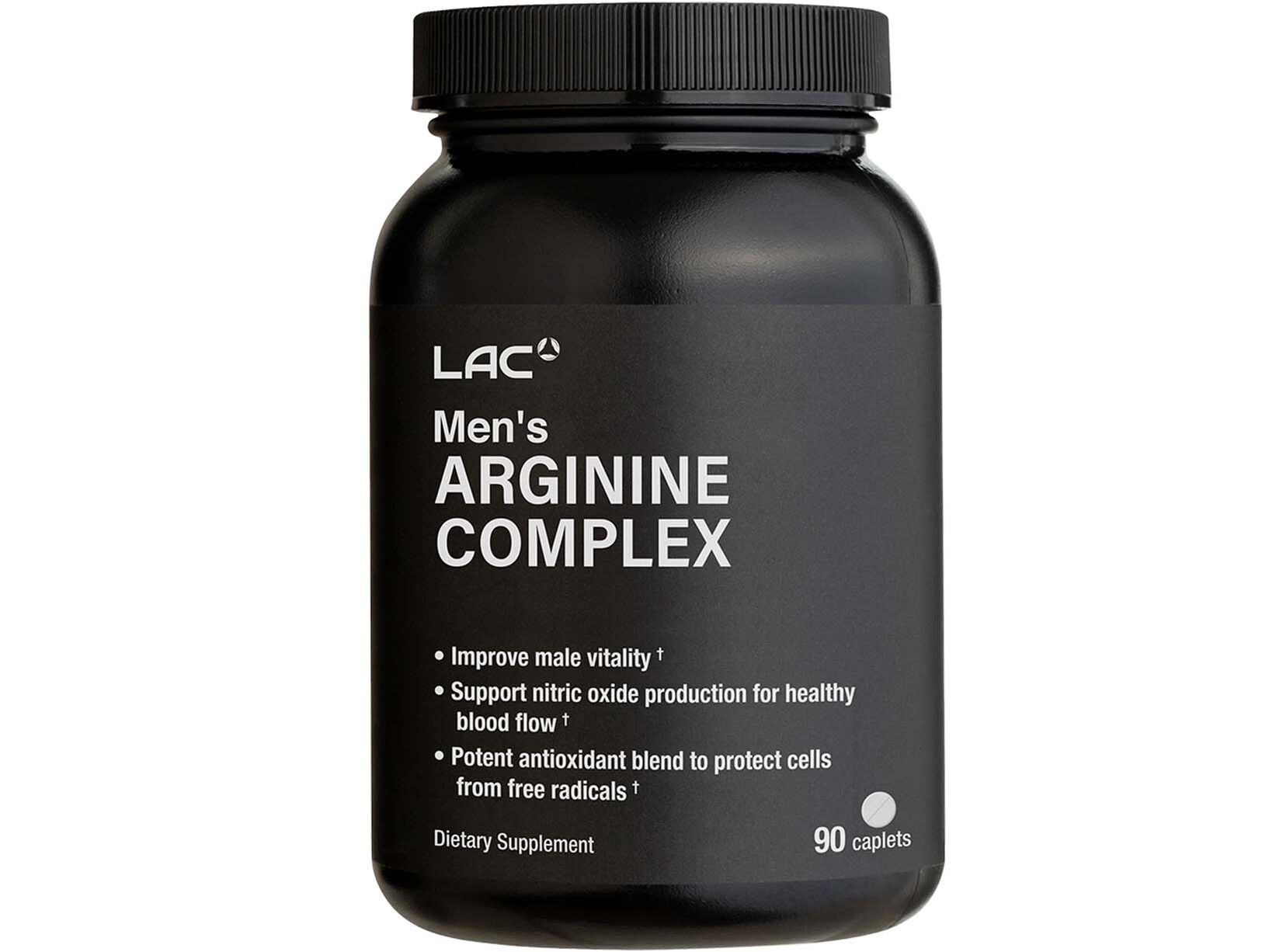 LAC Men's Arginine Complex (90 Caplets) (best by: December 2023 ...