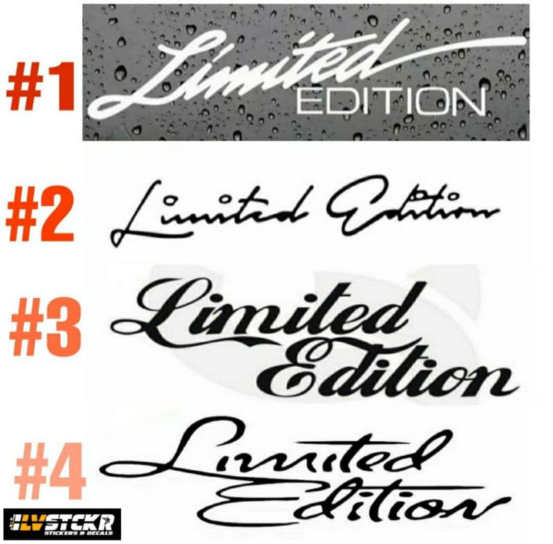 Limited Edition Sticker