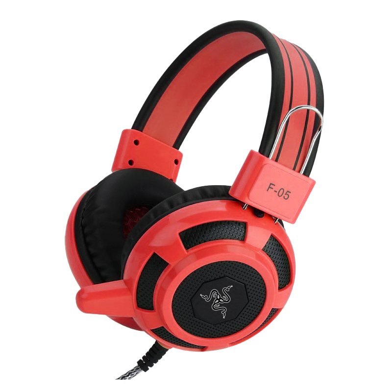 F05 Stereo Gaming Headset Headphone Microphone 3.5MM for PC | Lazada PH