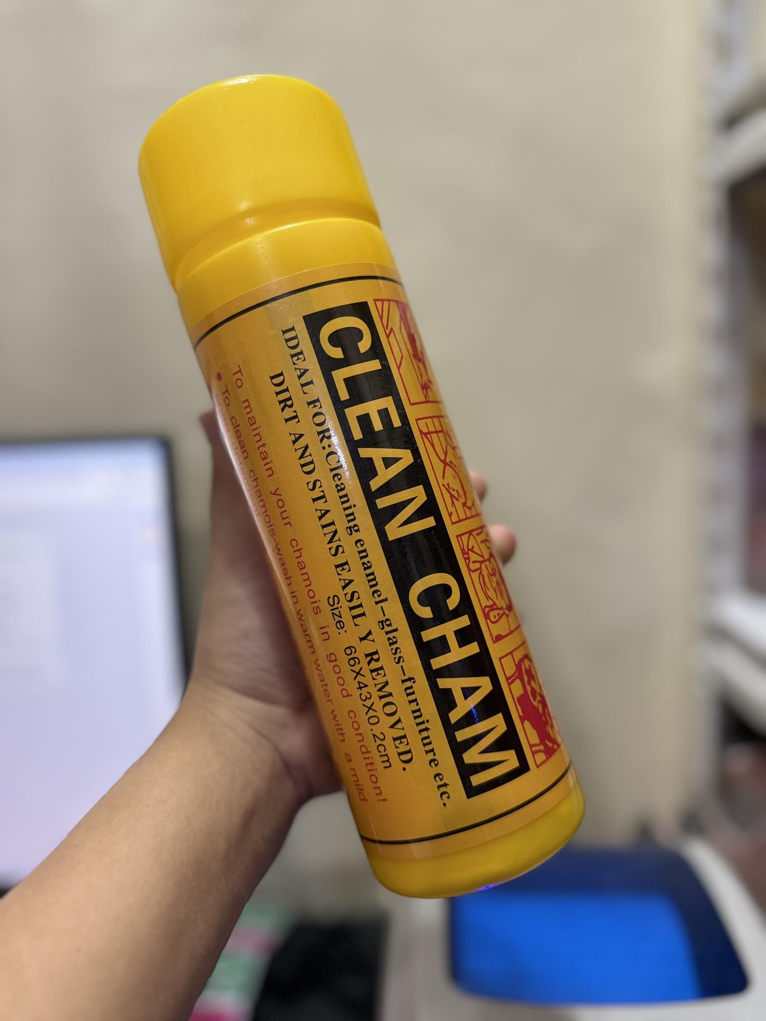 Original Clean Cham Synthetic Chamois Car/motor Liquid Absorbing ...